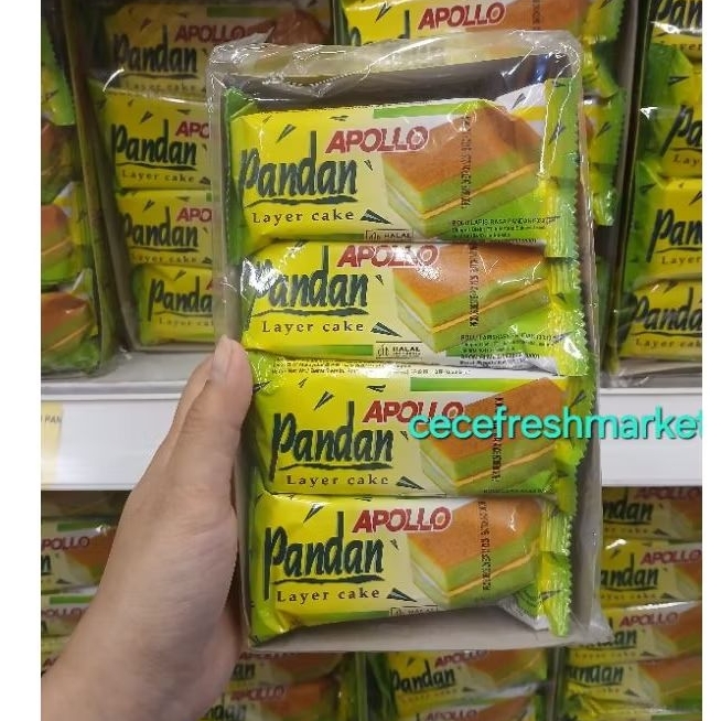 Jual Jual bolu lapis coklat apollo pack isi 8 pcs | Shopee Indonesia