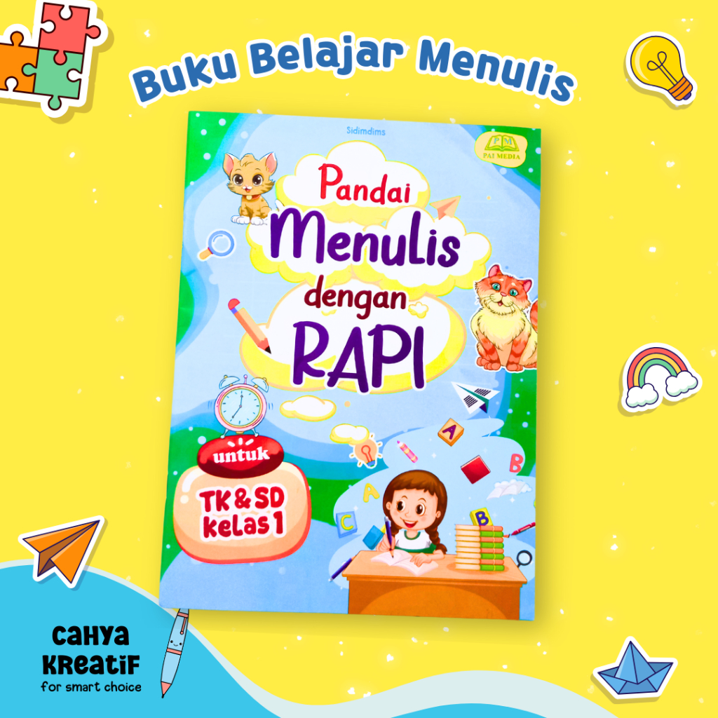 Jual Buku Belajar Menulis Kata Kata Kalimat | Pandai menulis dengan ...