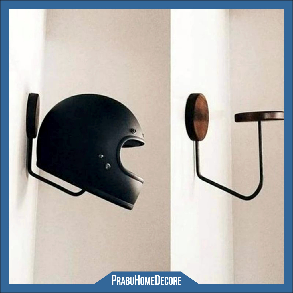 Jual Gantungan Helm Rak Cantolan Helm Satuan Termurah Minimalis | Rak ...