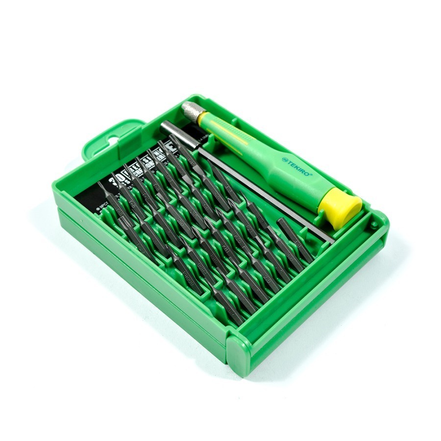Jual TEKIRO SET OBENG PRESISI 30 PCS /OBENG HP SET 30 IN 1/ PRECISION ...