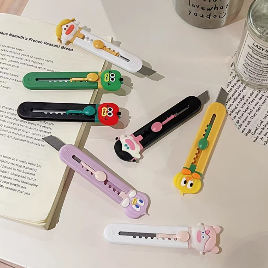 Jual 99KHOME Cutter Mini Lucu Pemotong Kertas Portable Pisau Karter ...