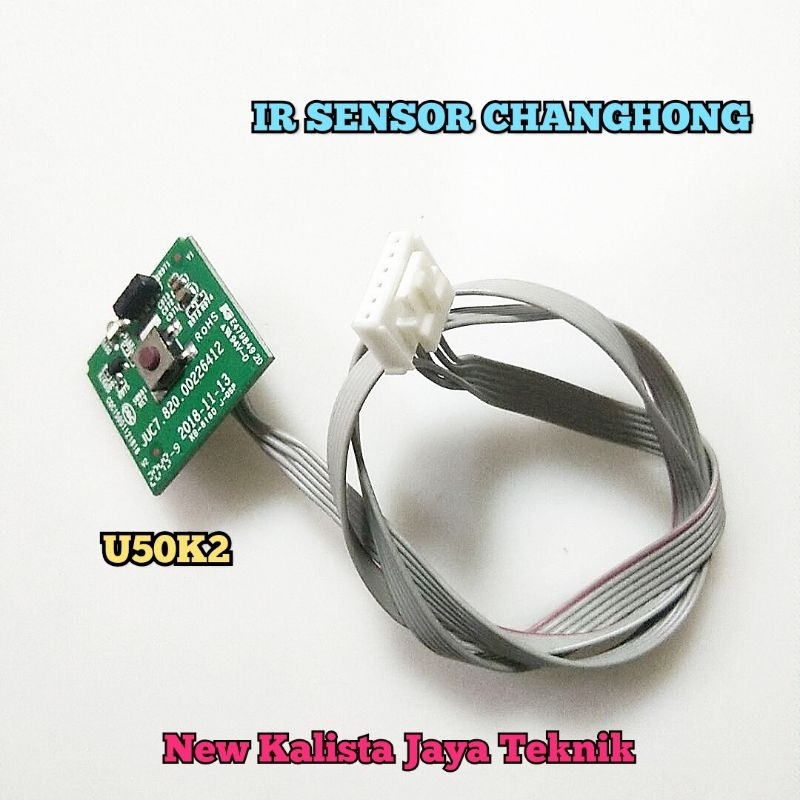 Jual SENSOR TOMBOL TV CHANGHONG U50K2 ORIGINAL MODUL IR SENSOR TV 50K2 ...