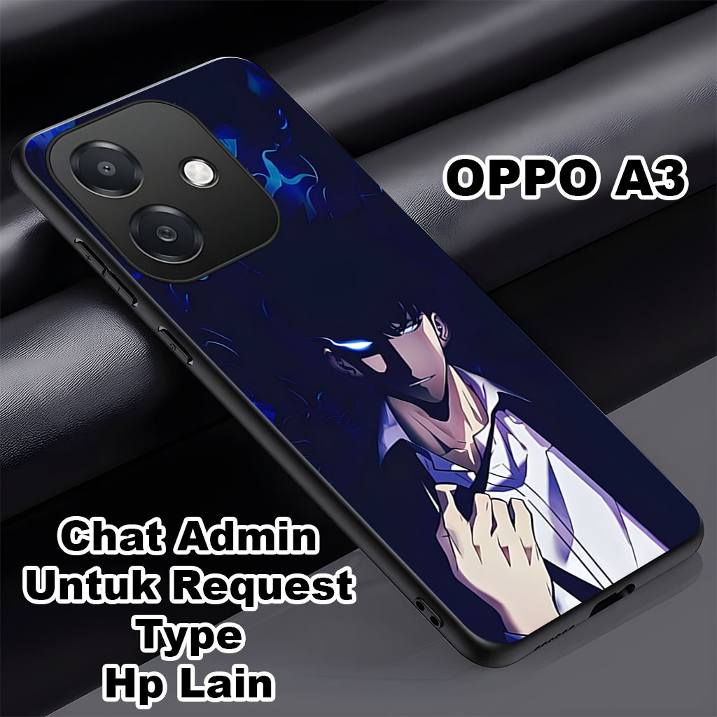 Jual (COD 96) Softcase glossy kilau untuk type Hp OPPO A3 5G motif ...