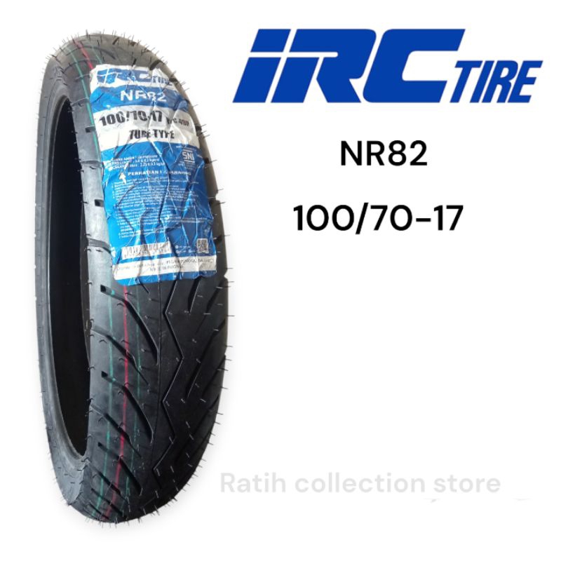 Jual Ban luar IRC 100 70 Ring 17 NR 82 Tube Type Ban Motor Road Sport ...
