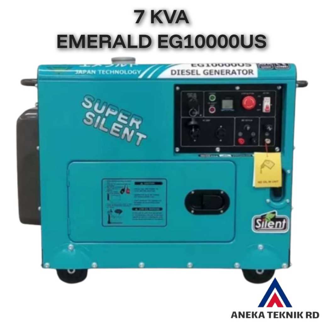 Jual RAMADHAN SALE !! Genset 7 KVA Emerald Portable EG10000US3 - Super ...