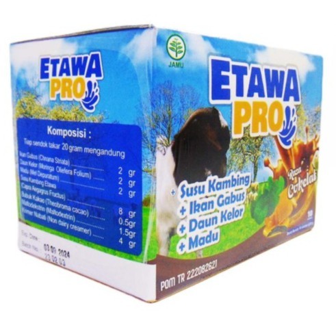Jual Susu Kambing Etawa Bubuk Propolis Plus Ikan Gabus + Daun Kelor ...