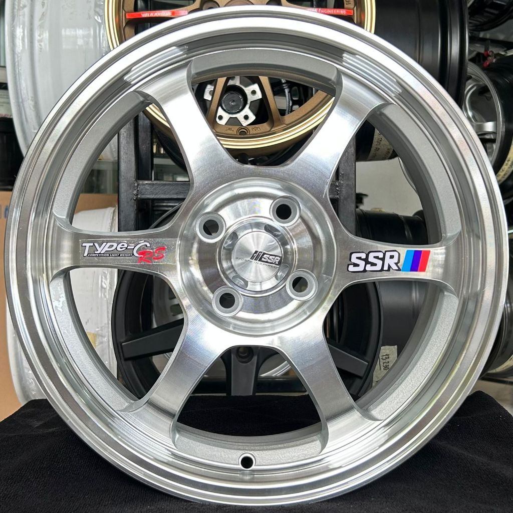 Jual VELG MOBIL RING 16 - VELG SSR RC R16X7 HOLE 4X100 ET 40 SILVER ...