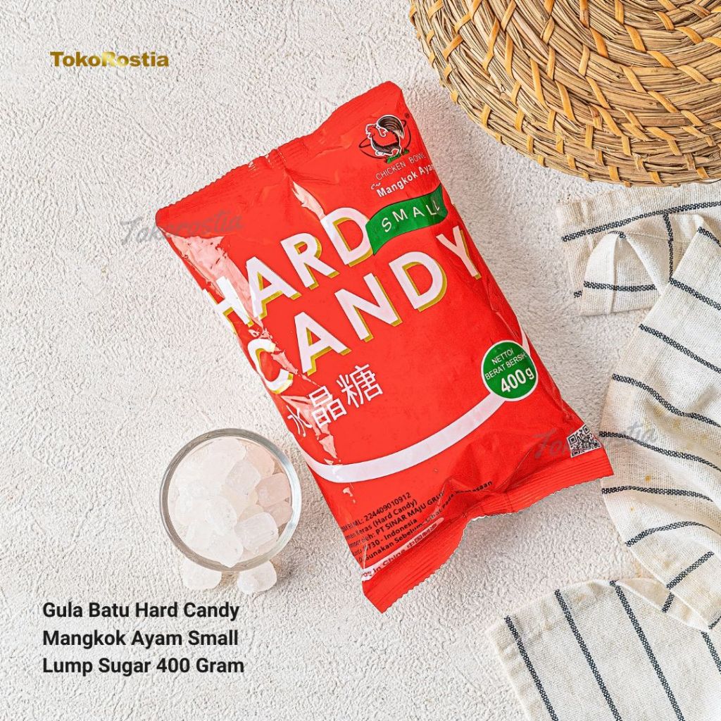 Jual Gula Batu Hard Candy Mangkok Ayam Small Lump Sugar 400 Gram ...