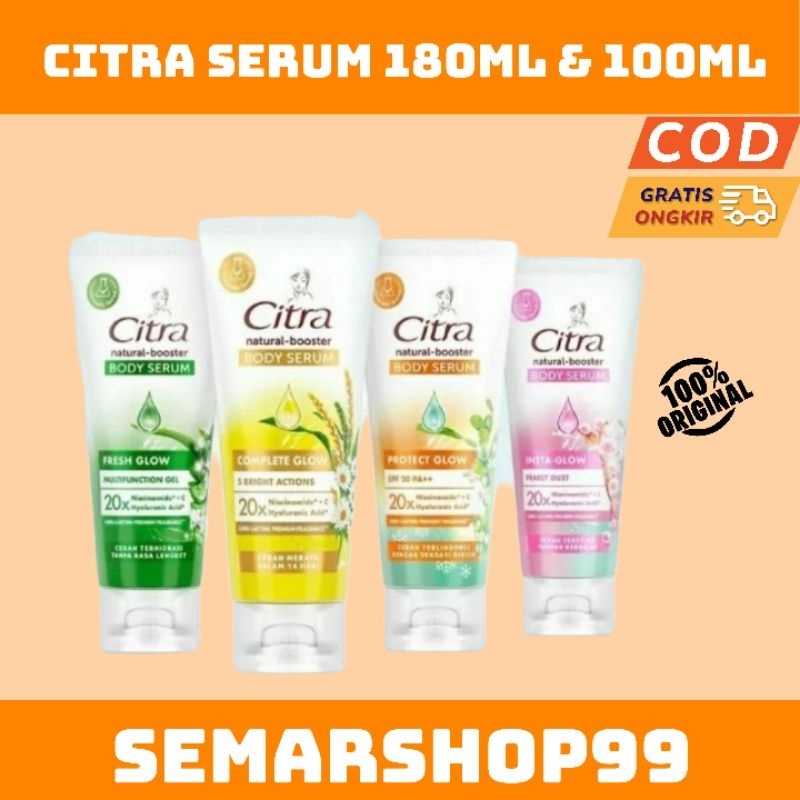 Jual Citra Natural Booster Body Serum 100ML & 180 ML | Shopee Indonesia