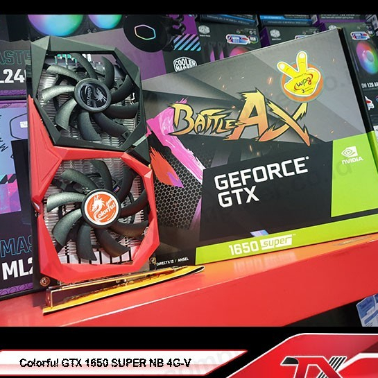 Jual Colorful GTX 1650 SUPER NB 4G-V , VGA Gaming, VGA Card | Shopee ...