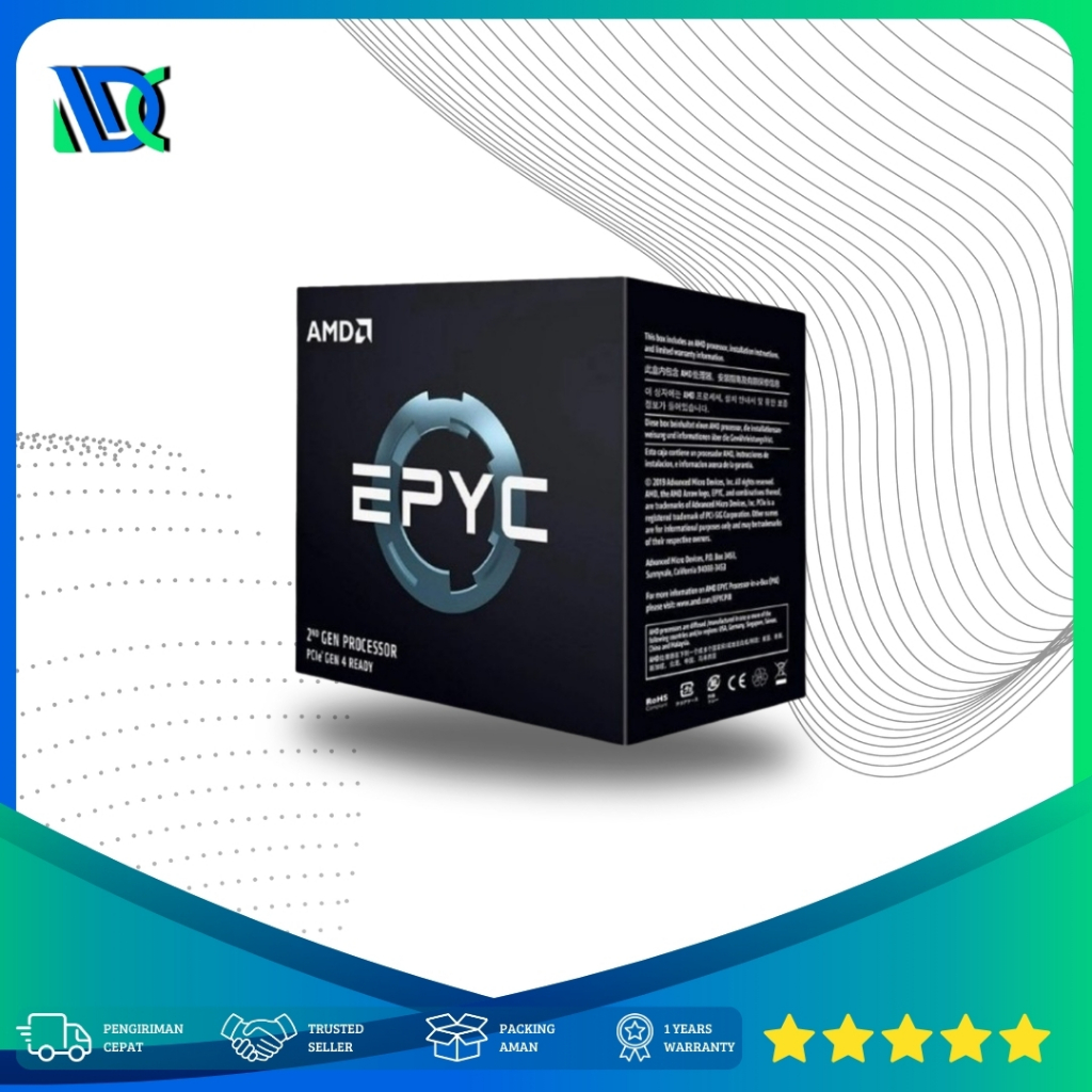 Jual AMD EPYC 7713 64 Core 128 Threads CPU Server Processor Socket SP3 ...