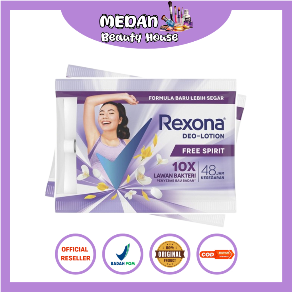 Jual (Sachet) Rexona Deodorant | Shopee Indonesia