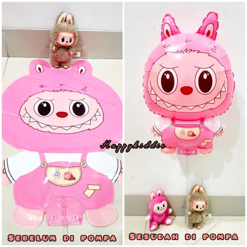 Jual BALON LABUBU BESAR / BALON FOIL KARAKTER LABUBU | Shopee Indonesia