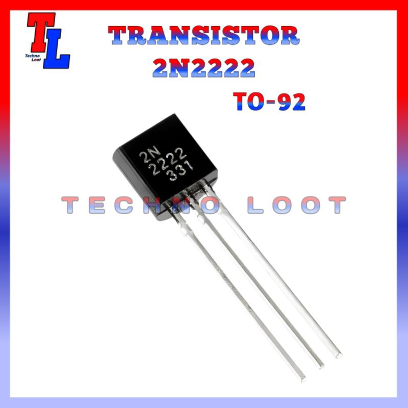 Jual Transistor 2N222 To-92 600mA Fast Switching NPN | Shopee Indonesia