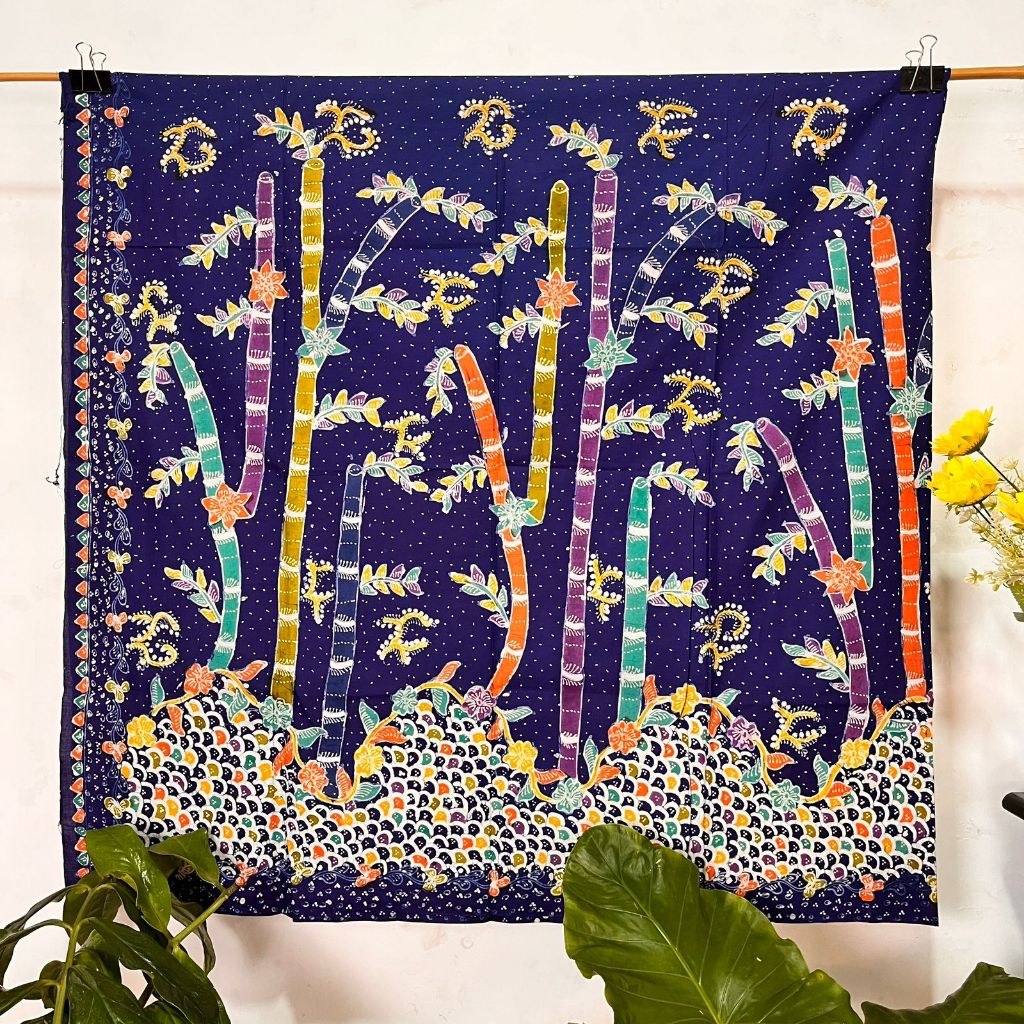 Jual BATIK PANCAWARNA MOTIF BAMBU (SN2405002385) | Shopee Indonesia