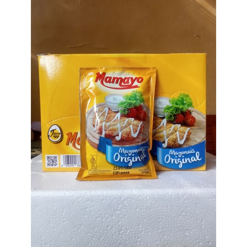 Jual Mamayo Mayonaise Sachet 100 gr | Mayones Sachet | Mayonaise Sachet ...