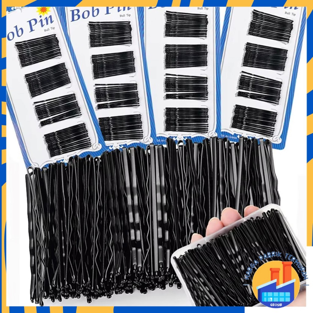 Jual HPT Jepit Lidi Rambut Hair Pin Klip Penata Rambut Bob Pin Jepitan ...