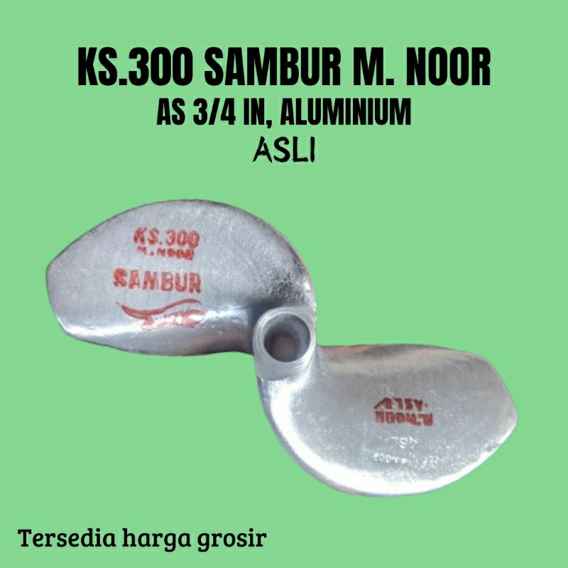 Jual KIPAS PERAHU/RODA JUKUNG CES TIPE KS. 300 SAMBUR,MESIN 5-7 HP 2:1 ...