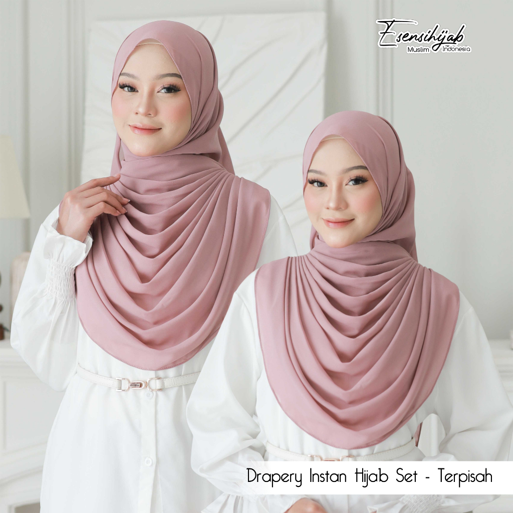 Jual DRAPERY INSTAN HIJAB SET /HIJAB DRAPERY WEDDING & NON WEDDING ...