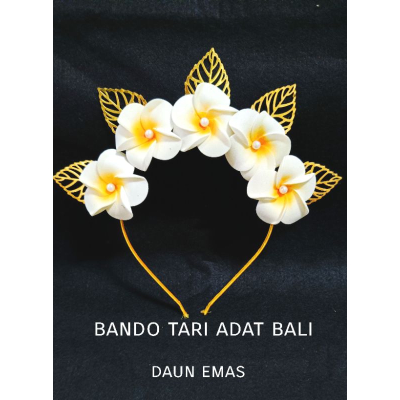 Jual bando tari adat bali (daun emas) | Shopee Indonesia