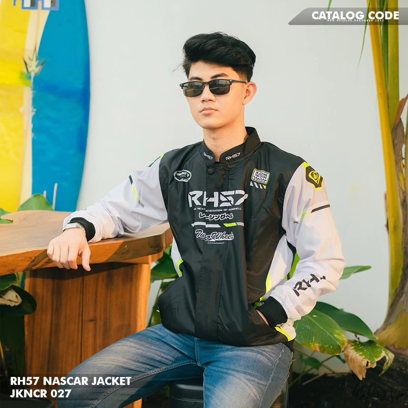 Jual RH57 JAKET NASCAR NCR JAKET PRIA WANITA/JAKET NASCAR PARASUT ...
