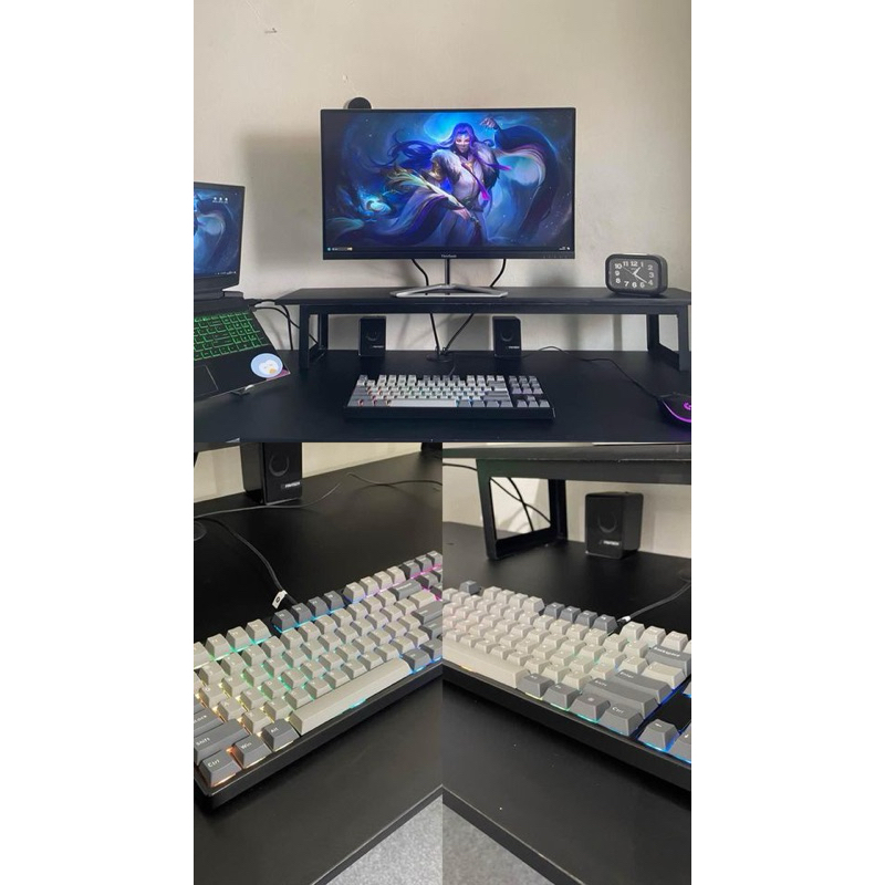 Jual Mechanical Keyboard NOIR N2 PRO Grey - Switch Gateron Brown ...