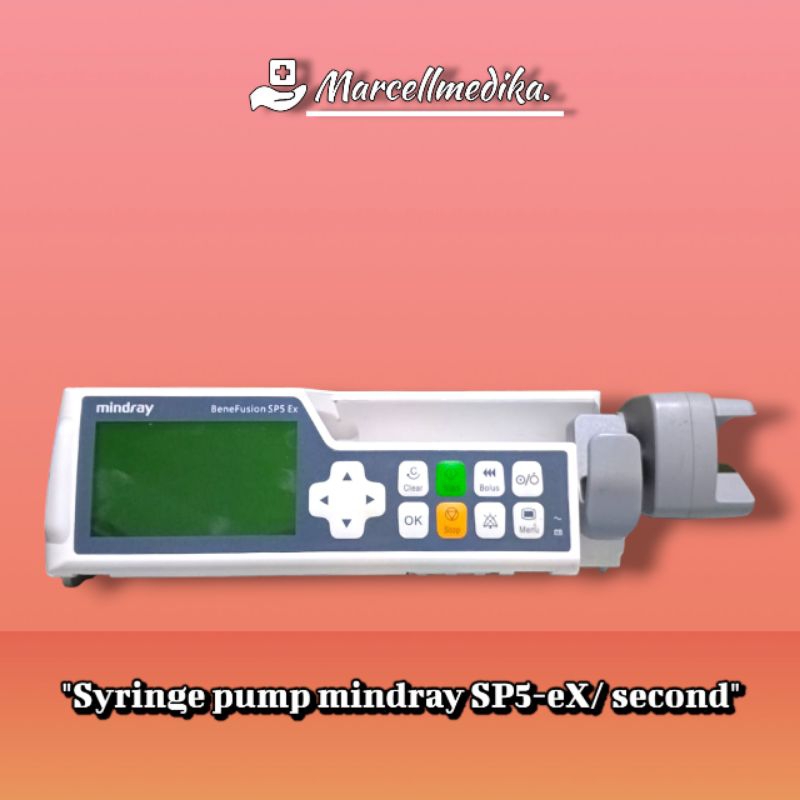 Jual SYRINGE PUMP MINDRAY BENEFUSION SP5-EX / MINDRAY SP5-eX second ...