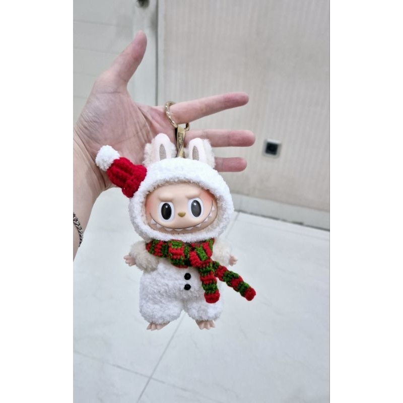 Jual Labubu Dress White Snowman Set / Labubu Clothes Snowman White ...