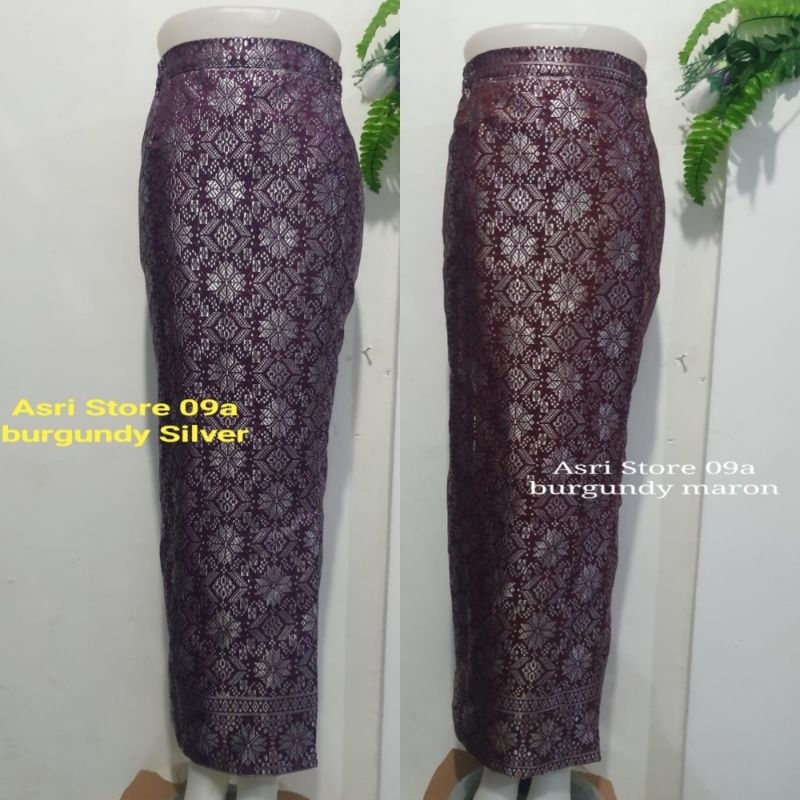 Jual Rok span songket Vol.2/ Rok instan/ Rok songket jadi/Rok jadi ...