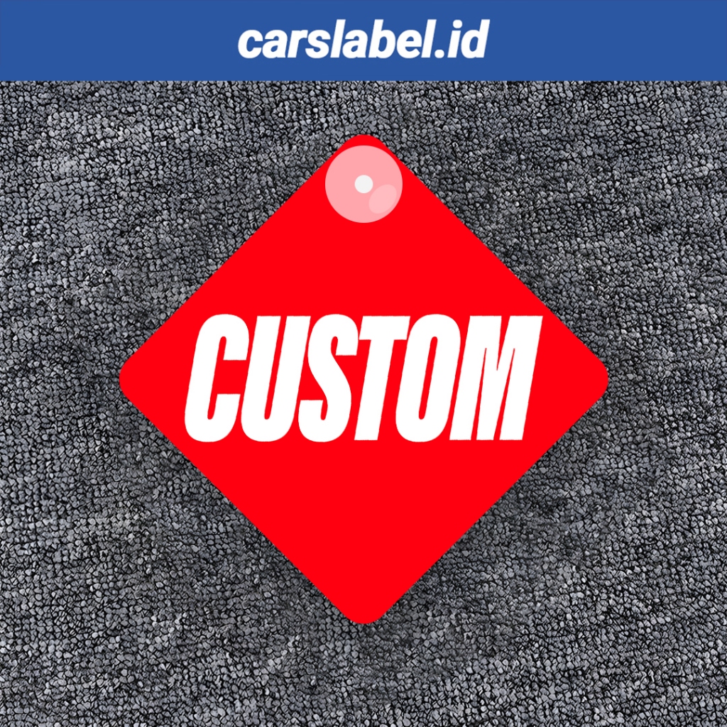 Jual CUSTOM Car Sign Board Tempelan Dalam Kaca Mobil | Shopee Indonesia
