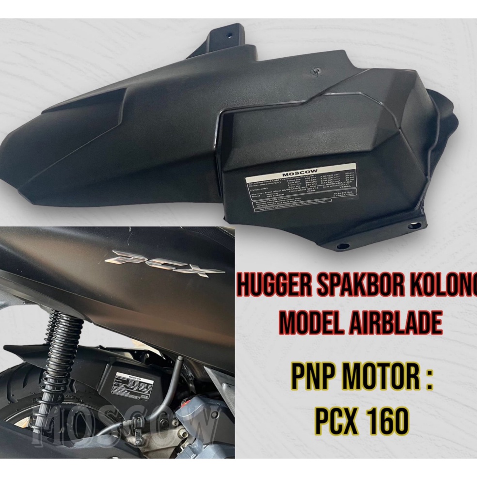 Jual Koleksi Terbaru HUGGER SPAKBOR KOLONG PCX 16 HUGER PCX AIRBLADE ...