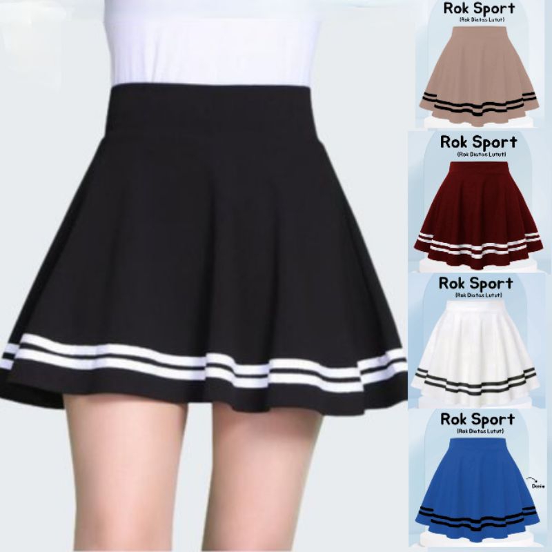 Jual Rok Olahraga Wanita Skirt Sport Joging Renang Sepeda Lari Zumba ...