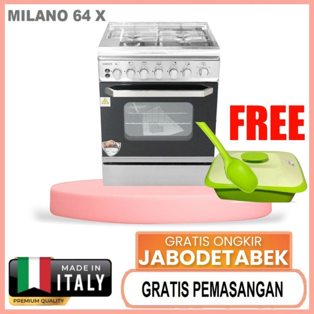 Jual FREESTANDING COOKER DIAMANTE MILANO 64X / LG Kompor Standing ...