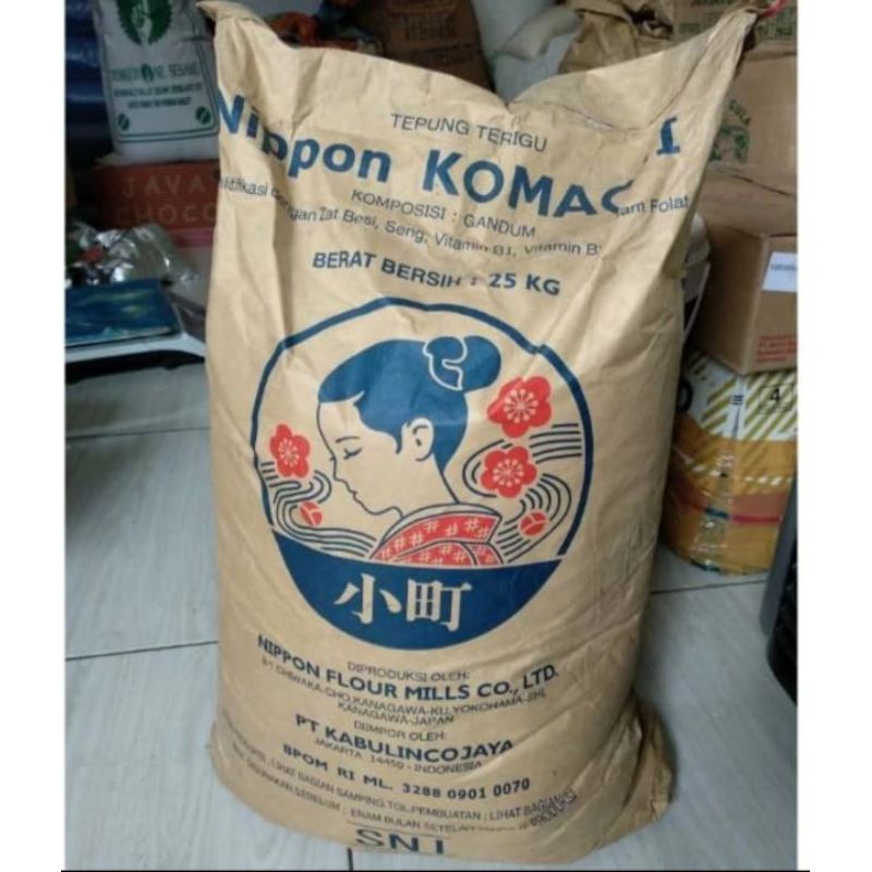 Jual Tepung Jepang Komachi 250gr Tepung Roti Protein Tinggi | Shopee ...