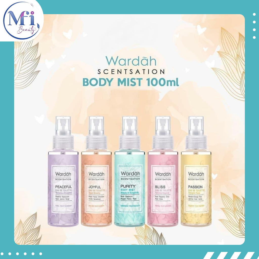Jual MFI - WARDAH Scentsation Body Mist | Parfum Wardah | Netto 100 ML ...