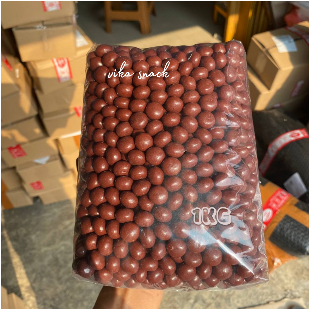 Jual Mini Bola Bola Coklat Isi Biskuit 1bal x 1KG | Shopee Indonesia