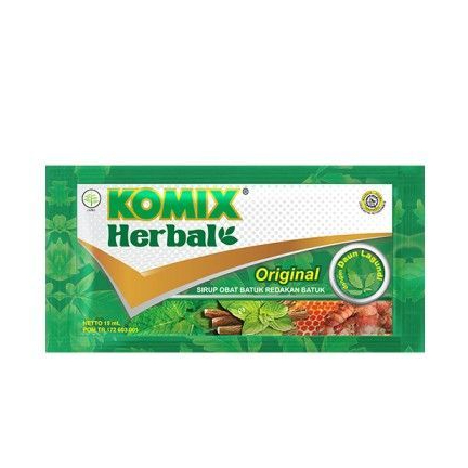 Jual Komix Herbal Original Sachet @15 ml (Per Sachet) | Shopee Indonesia