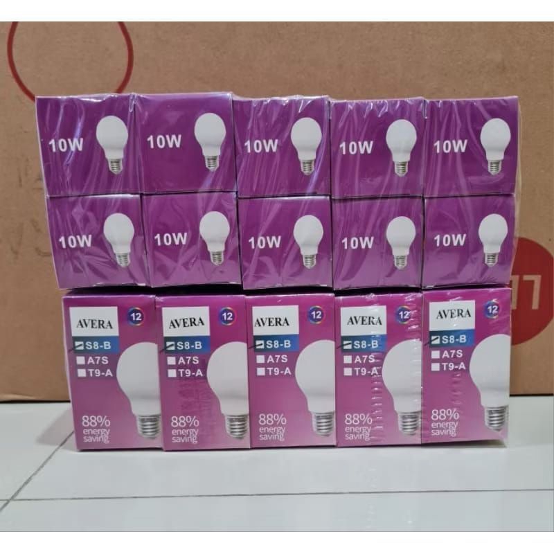 Jual LAMPU LED 10 WAT BOHLAM AVERA SUPER TERANG,90% HEMAT ENERGI | Shopee Indonesia