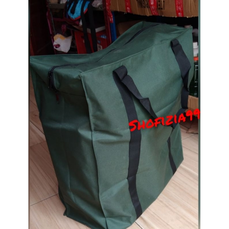 Jual Tas Barang / Belanja Jumbo 60x57x22cm super tebal Bisa Dilipat ...