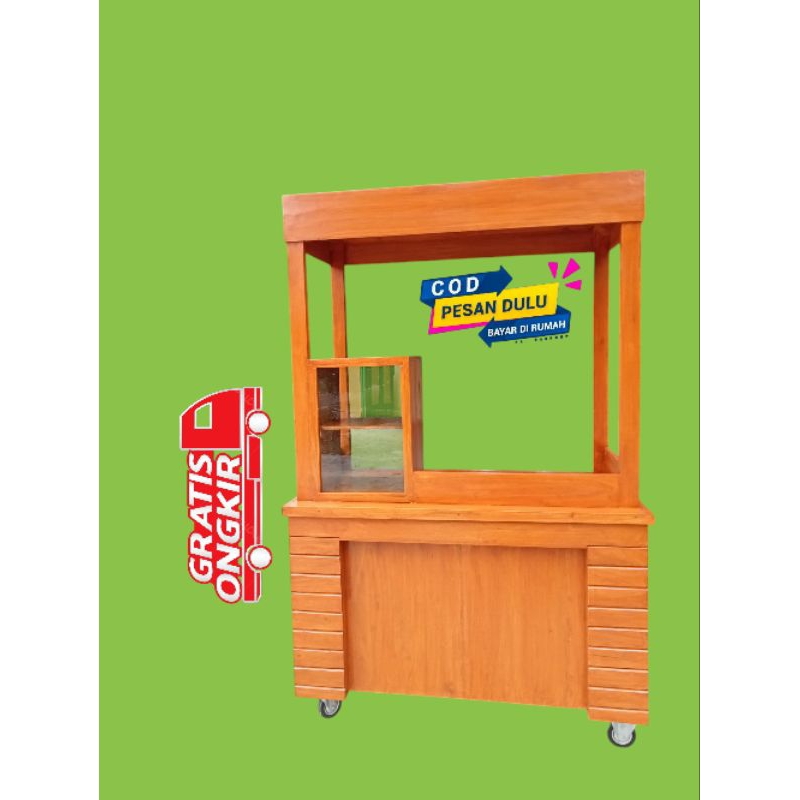 Jual gerobak booth minuman viral | Shopee Indonesia