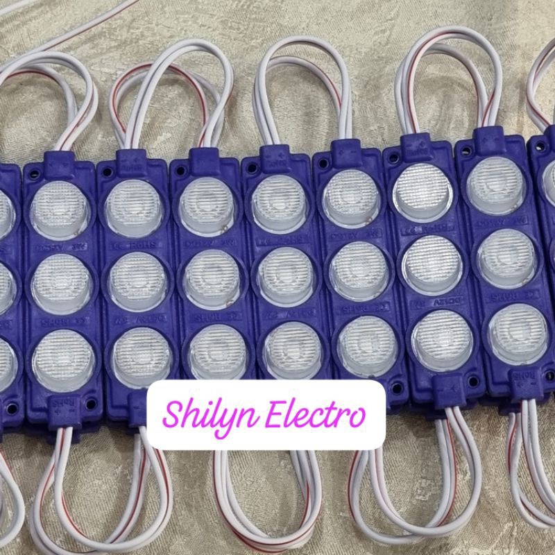 Jual MODUL LED 3 MATA JUMBO BESAR 12V - 24V 3W LAMPU VARIASI | Shopee ...