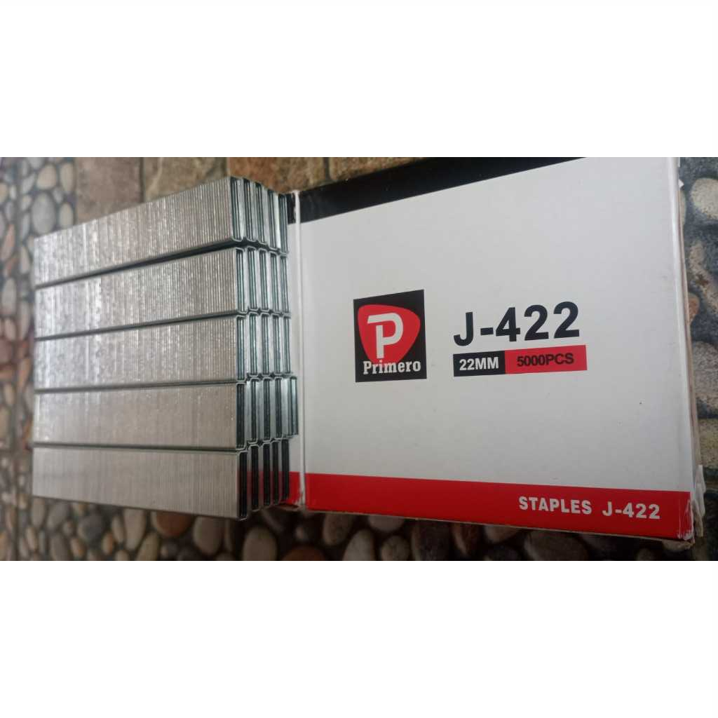 Jual 422J Isi Staples Mesin Paku Tembak U Mata Air Nailer Nail Gun ...