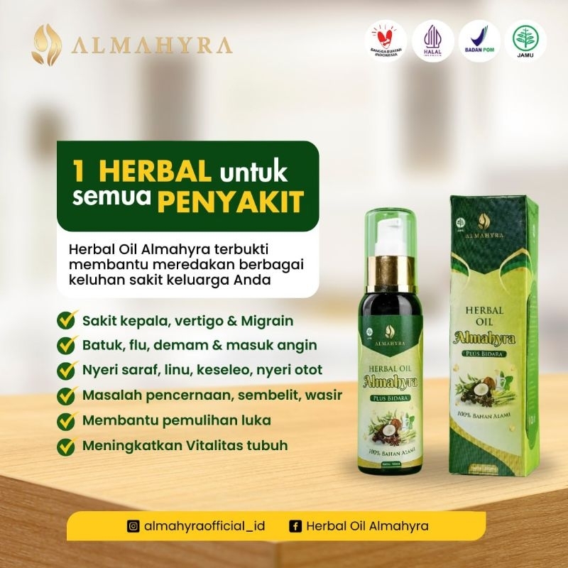 Jual Herbal oil almahyra/HOA 100 ml. | Shopee Indonesia