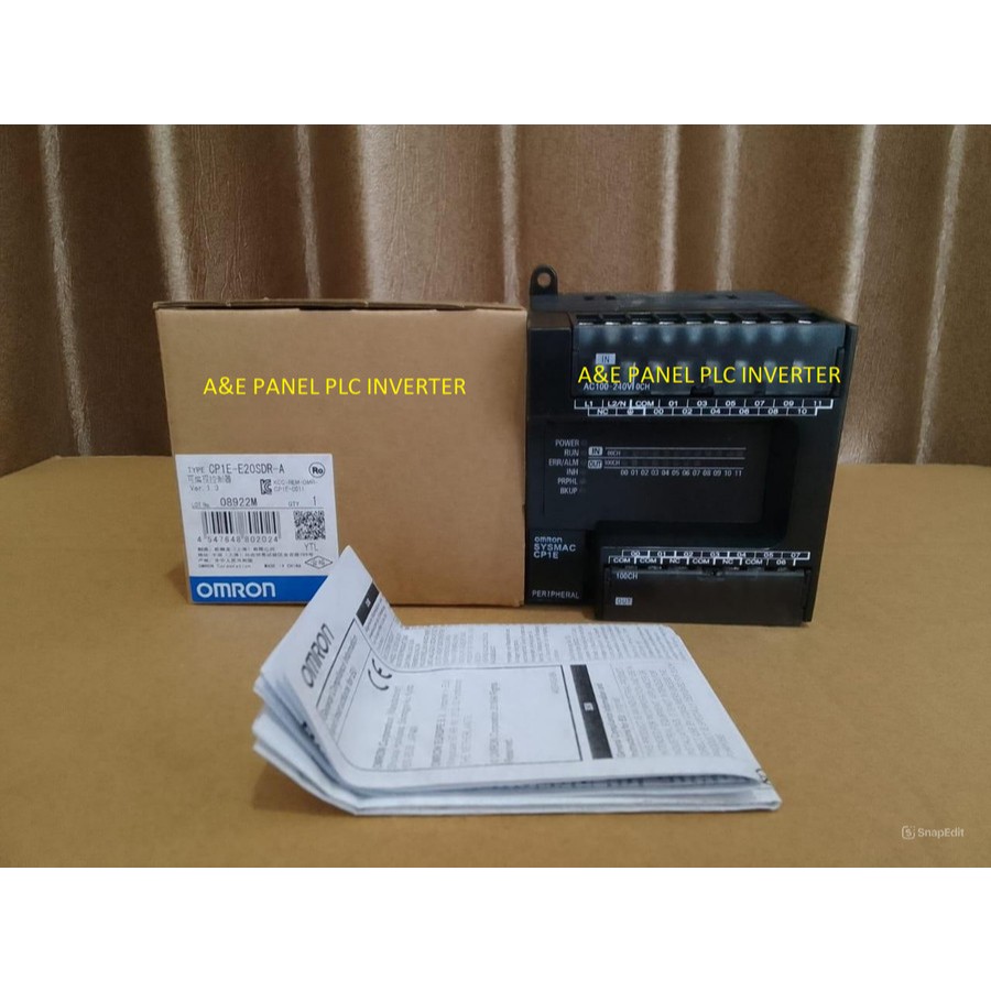 Jual CP1E E20SDRA PLC Omron CP1E-E20SDR-A 20i0 E20 | Shopee Indonesia