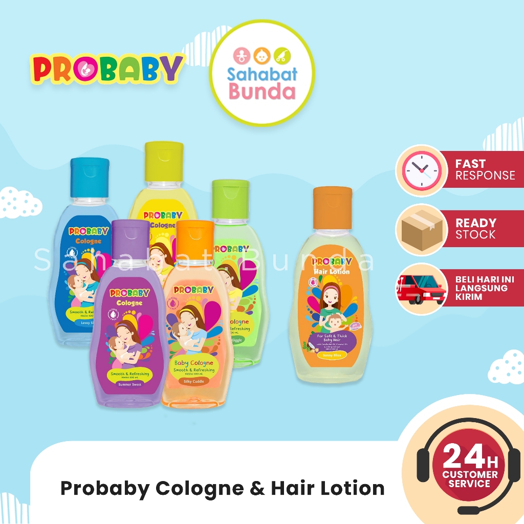 Jual PROBABY Hair Lotion and Cologne Minyak Rambut Parfum Untuk Anak ...
