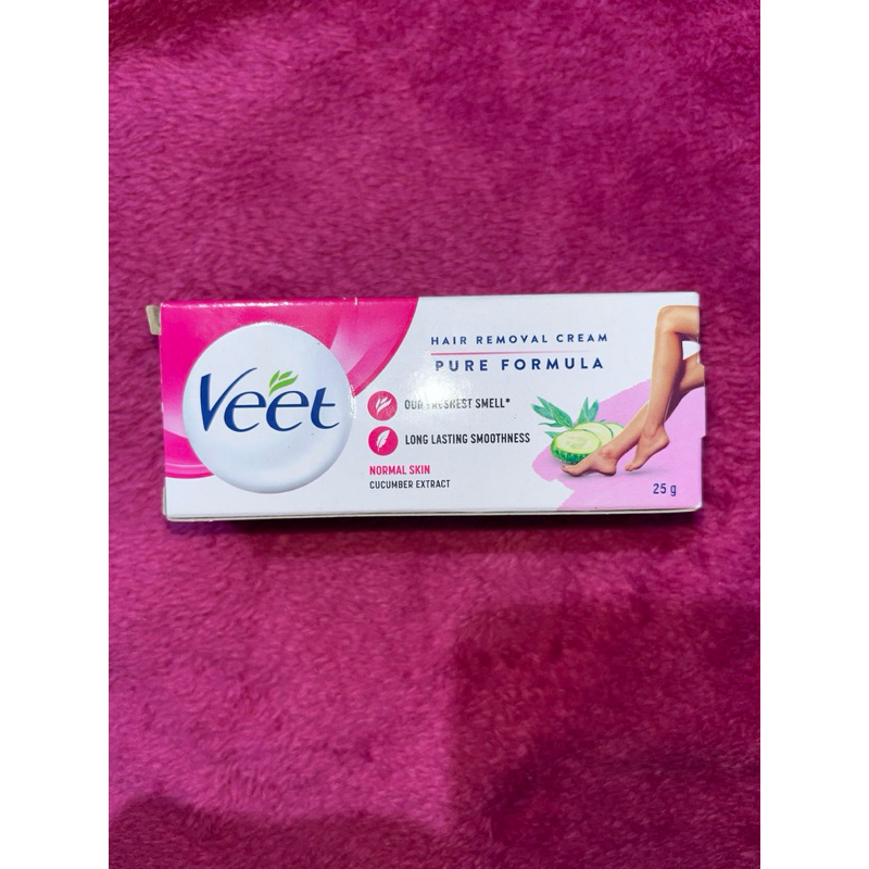 Jual VEET Hair Removal Cream Normal Skin [ 25 GR ] VEET Pure Formula ...