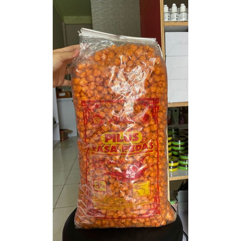 Jual Pilus arab jagung pedas 1kg dan 1 bal (3kg) | Shopee Indonesia