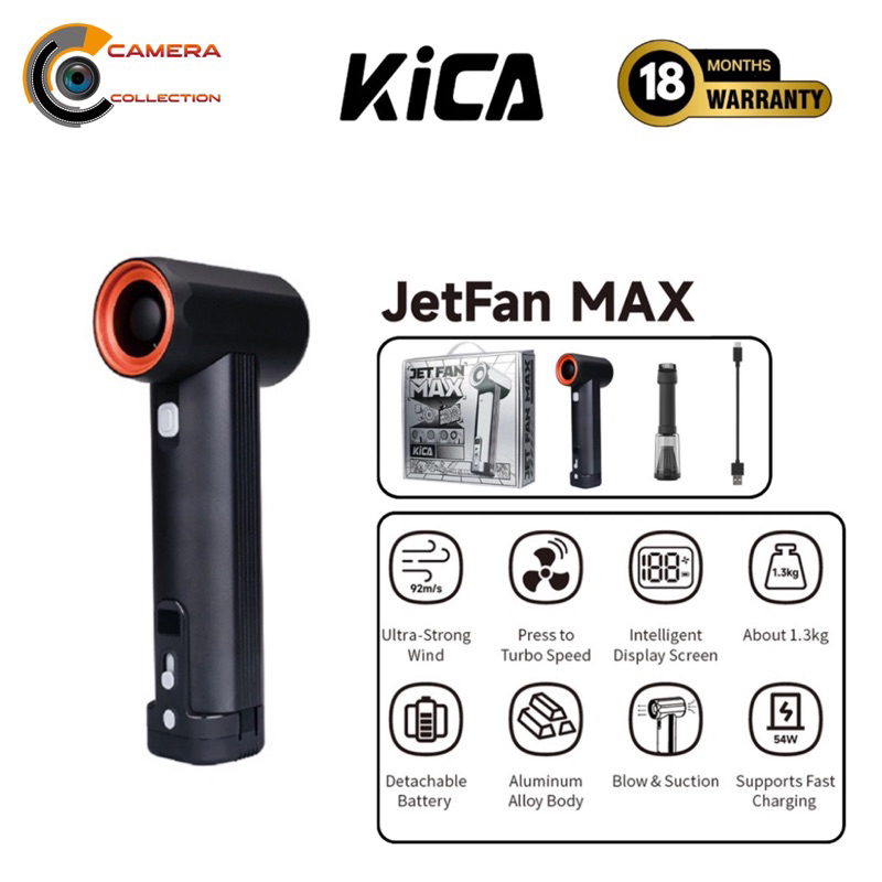 Jual Kica JetFan / Jet Fan Max Powerful Air Blaster 92m/s Wind Speed ...