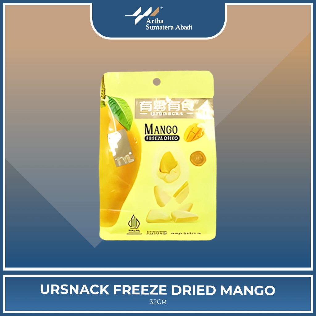 Jual URSNACK FREEZE DRIED MANGO 32GR | Shopee Indonesia