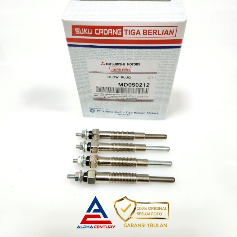 Jual BUSI PEMANAS GLOWPLUG L300 DIESEL 12V KUDA DIESEL L038 L039 L200 ...